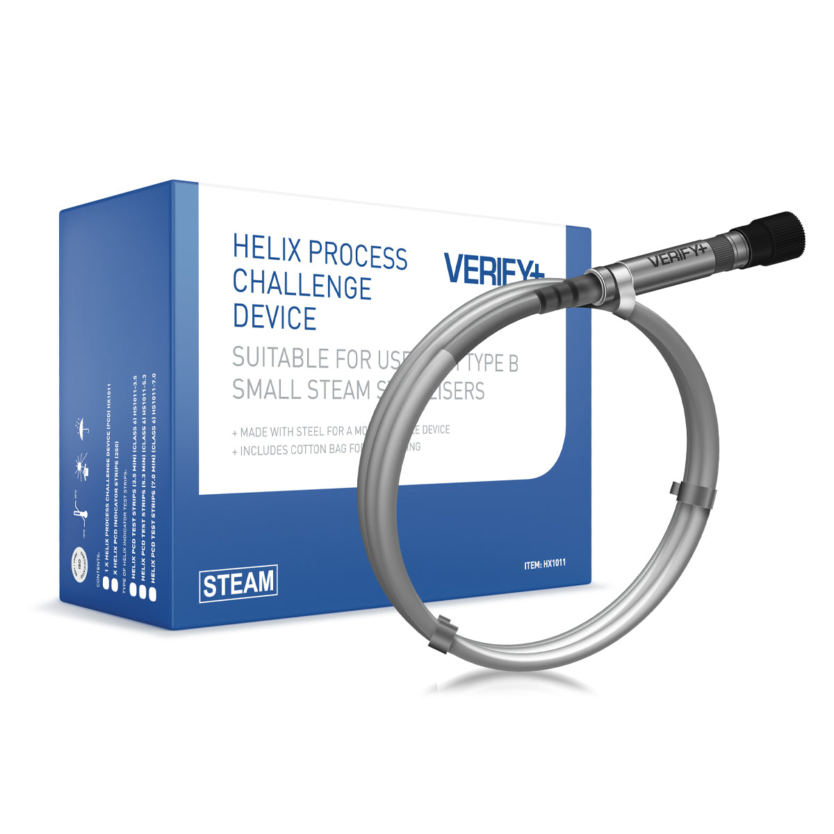 Helix Process Challenge Device (Stainless Steel) - Box – VERIFY+